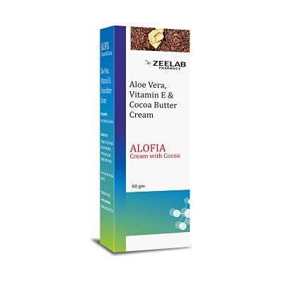 Zeelab Alofia Cream with Cocoa 60g | Aloe Vera, Vitamin E and Cocoa ...