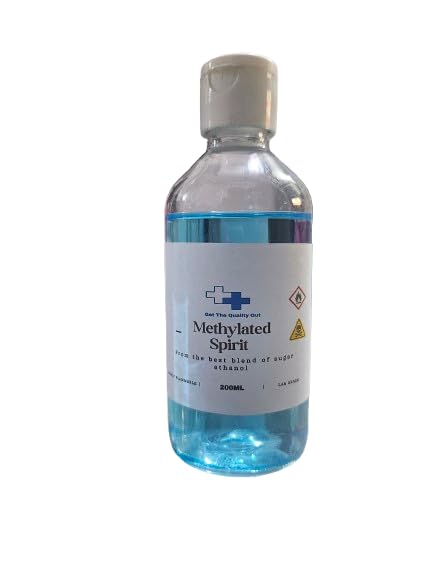 Methylated Spirit, 200 ML, 99.9% Pure By Secura Health Solution ...