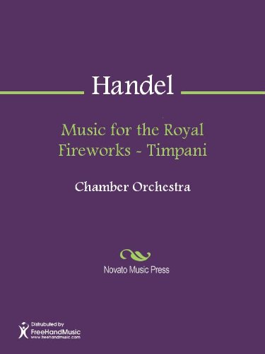 Music for the Royal Fireworks - Timpani - Kindle edition by George ...