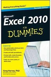 Excel 2010 for Dummies: Portable Edition : Harvey, Greg: Amazon.de: Bücher