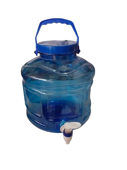 Plastic 10 Litter Water Dispenser with Tap Bottom for Home, Kitchen ...