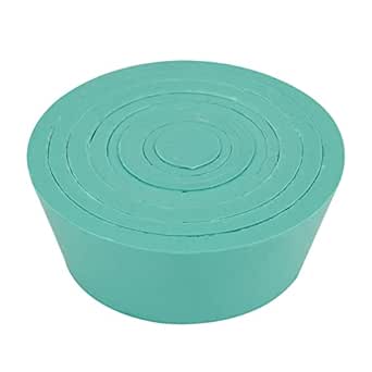 Eujgoov Buchner Funnel Flask Adapter Set, Rubber Filter Cones, Green, 9 ...