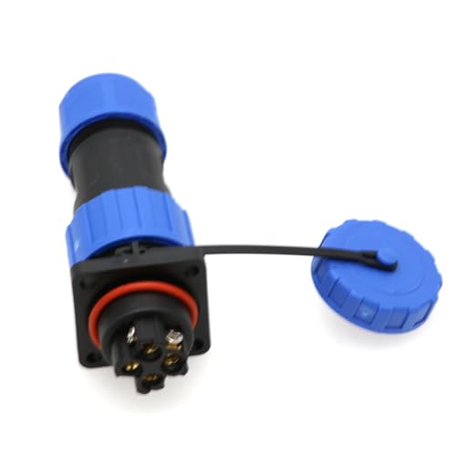 TY20 Screw Connection 2-7-Pin Back Nut/Flange/Docking/Square Cable ...