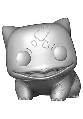 Funko POP Games: Pokemon - Bulbasaur (Silver Metallic) Collectible ...
