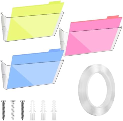 Amazon.com: Universal UNV53682 3-Pocket Wall File Starter Set - Letter ...
