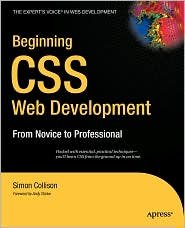 Beginning CSS Web Development Publisher: Apress: Simon Collison: Amazon.com: Books