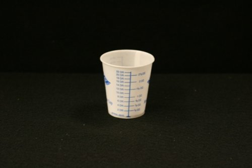 Amazon.com: Fiberlay 652310 Graduated Wax Paper Cup, 3 oz Capacity ...