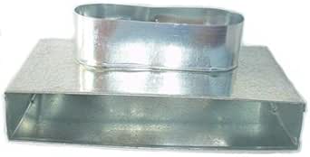 Midwest Ducts 605 6" 2 1/4 X 12 Oval Straight Register Box : Amazon.co ...