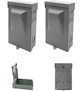 Amazon.com: Wells 30AMP Waterproof AC Disconnect Box (No Included Fuse ...