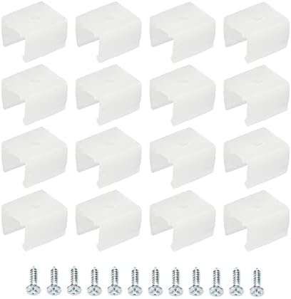 MECCANIXITY Waterproof LED Strip Mounting Clips Holder Mounting Bracket ...