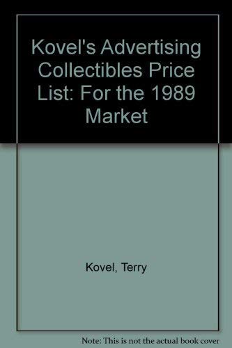 Kovels Advertising Coll Price: Kovel, Ralph, Kovel, Terry ...