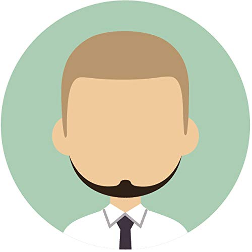 Simple Professional Cartoon Profile Portfolio Picture Icon Emoji Vinyl ...