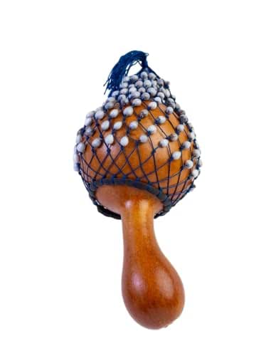 Amazon.com: Authentic Handmade in Ghana Gourd Shekere with Intricate ...