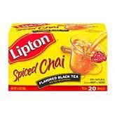 Amazon.com : Lipton Spiced Chai Flavored Black Tea - 20 bags : Grocery ...