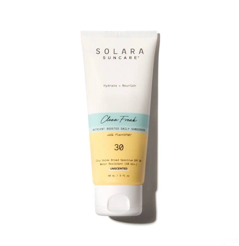 SOLARA SUNCARE Clean Freak – Protector solar diario sin perfume SPF 30 ...