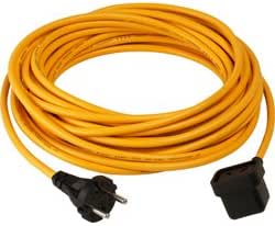 Numatic Vacuum Cleaner Cable 3-Core 10 m NuCable Yellow 10 m x 1.50 mm ...