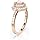 Swarovski Anello con motivo One, Taglio Heart, Pavé, Cuore, Mix di ...