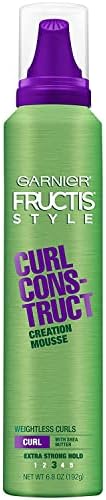 Amazon.com: Garnier Fructis Style Curl Construct Creation Mousse Extra ...