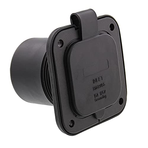 Snapklik.com : Power Inlet Port Plug 125v 2-Pole 3-Wire AC Cord Port ...