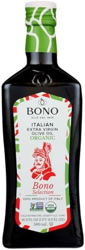 Amazon.com : Bono 100% Italian Organic Extra Virgin Olive Oil 2 Bottles ...