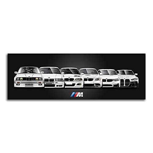 Amazon.com: E30 E36 E46 E90 E92 E93 F80 G80 M3 Generation Euro Car ...