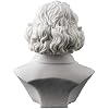 Amazon.com: Ludwig Van Beethoven Bust Statue Figurine White Finish ...