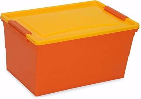 Nilkamal 50 Litre Multipurpose Storage Box with Lid and Handles for ...