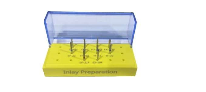 Dental Tool Diamond Bur Kit Inlay Preparation Fast Preparation Kit ...