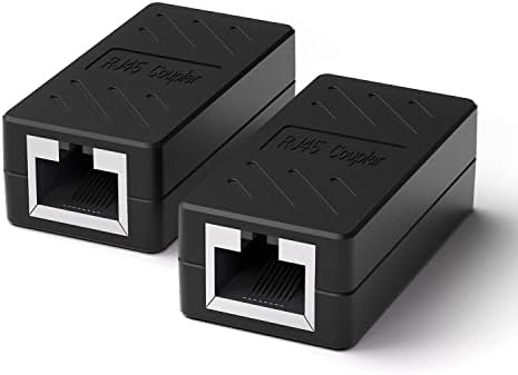 Amazon.com: XANHAM RJ45 Coupler Ethernet Cable Extender Female to ...