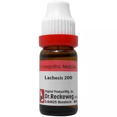 Buy Dr Reckeweg Lachesis 200 CH (11ml) | Pack of 2 Online at Low Prices ...