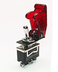 Safety Toggle Switch SPDT 20 Amp"Transparent Red" : Amazon.in: Car ...