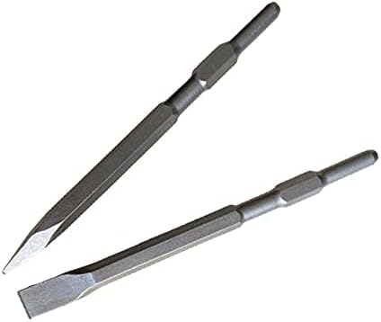 Z-D04 Hammer Drilling Chisel Bit Set 17 x 280MM Flat & Pointed | 17MM ...