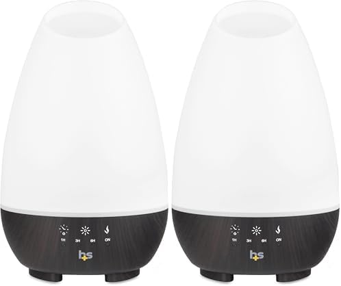 Amazon.com: HealthSmart Essential Oil Diffuser, 500ML, Large Room ...