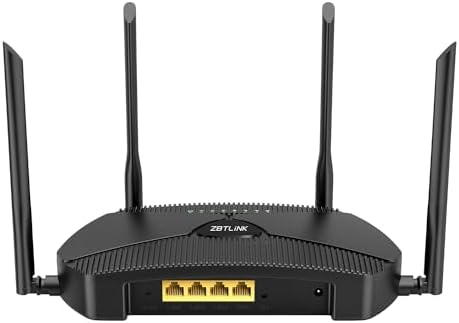Zbtlink AX3000 Wireless Dual Band Full Gigabit WiFi 6 Router, Speed up ...