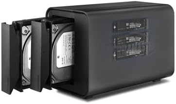 ORICO 2 Bay Hard Drive Enclosure USB C Plug and Play DAS Storage with ...