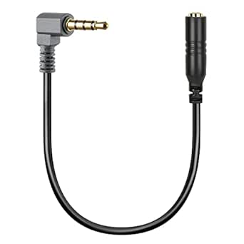 Amazon.com: Microphone Adapter TRS Female to TRRS Male 3.5mm Mic Audio ...