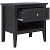 Amazon.com: SAFAVIEH Home Collection Sondra Black/Gold 2-Drawer ...