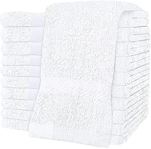 Amazon.de: 12 Stück Waschlappen/Waschlappen, 100% gekämmte ...