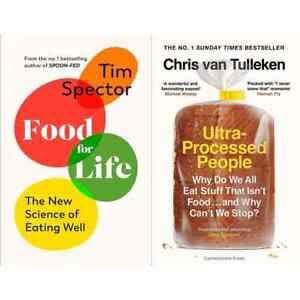 Ultra-Processed People & Food for Life 2 Books Collection Set by Tim ...