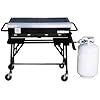Amazon.com : 20 Pound Steel Propane Tank Cylinder with Type 1 Overflow ...