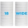 Amazon.com: Jumterlee 18 Pack White Wide Mouth Mason Jar Lids with ...
