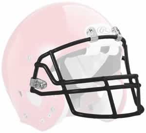 Amazon.com : Rawlings Youth Standard Open 2-Bar Football Facemask ...