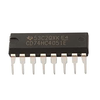 Amazon.com: 5pcs 74HC4051 74HC4051E DIP-16 HC4051 8-Channel Analog multiplexer : Industrial ...