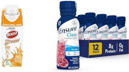 Amazon.com: BOOST Breeze Clear Nutritional Drink with Orange Ensure ...