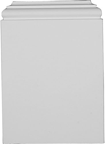 Ekena Millwork PB07X10X01TR Traditional Plinth Blocks, 7 3/8"W x 10 1/4 ...