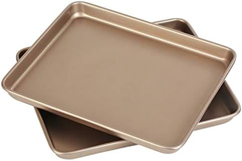 Amazon.com: Walooza 13 Inch Baking Pans Nonstick Set of 2, 13 X 11 X 1 ...