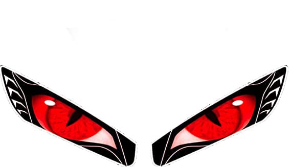 BG Company MT-15 Printed Eye Sticker Eagle Red : Amazon.in: Car & Motorbike