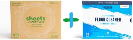 Amazon.com: Sheets Laundry Club Bundle - 50 Pack (up to 100 loads ...