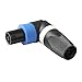 Amazon.com: QIANRENON 90° Angle NL4FC Speakon Audio Connector 4Pin ...