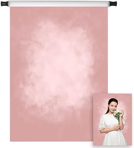 Amazon.com : Haboke Abstract Pink 5x7ft Professional Photography ...